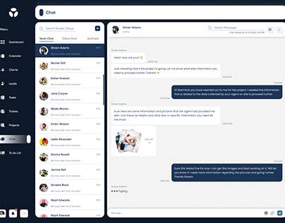 UI Chat Screen Projects Photos Videos Logos Illustrations And Branding Behance