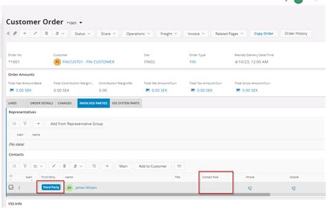 Adding Contact Role 22r1 Ifs Community