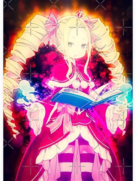 Beatrice Re Zero Fanart Anime Waifu Poster For Sale By Spacefoxart