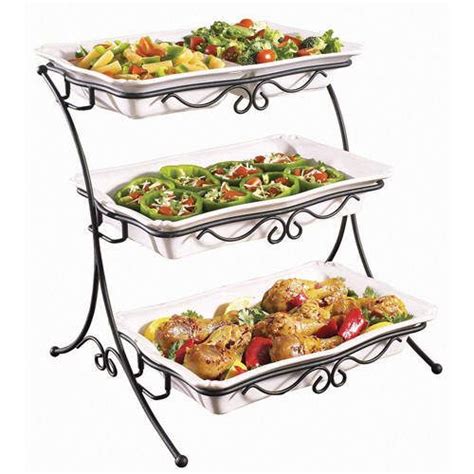 163 Best Tiered Buffetdisplay Stands Images On Pinterest Wrought