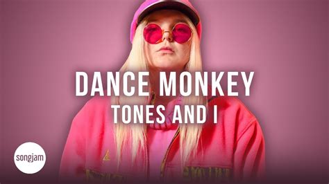 Tones And I Dance Monkey Official Karaoke Instrumental Songjam