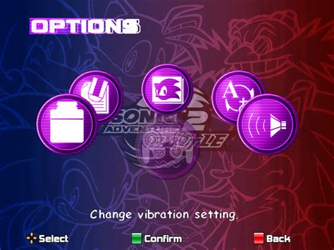 Hd Gui Sa2 Edition Mod For Sonic Adventure 2 Sa2 Mods