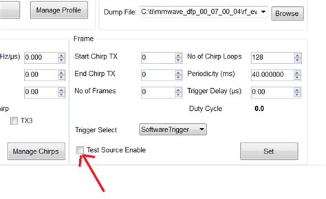 Awr How To Use The Testsource Function Of Radar Studio Sensors