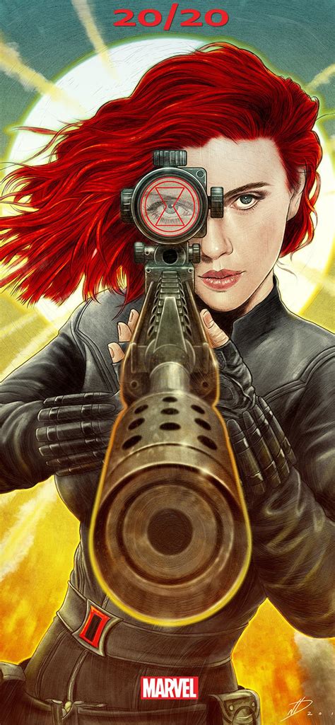 Black Widow Comic Wallpaper