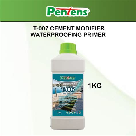 Pentens T 007 Cement Modifier Waterproofing Primer Acrylic Polymer 1kg