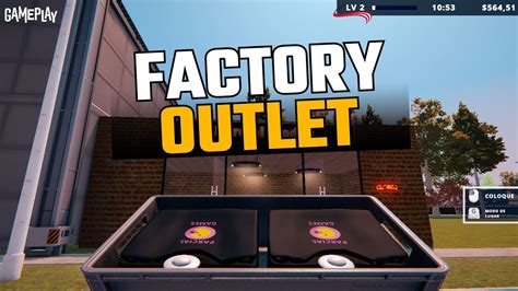 Continuando O Game Factory Outlet Simulator Prologue Youtube