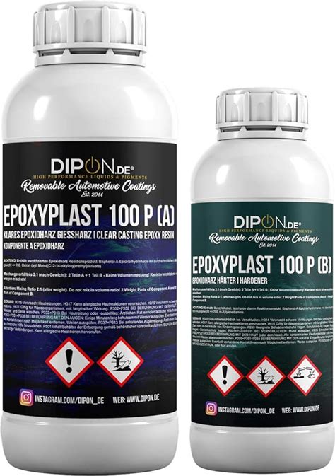 KG Epoxidharz K Epoxi Harz mit Härter Glasklar in Profi Qualität und geruchs und