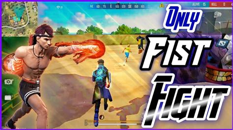 Only Fist👊 Fight In Garena Freefire Factory Fist Fight Challenge