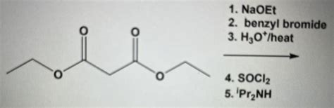Solved 1 Naoet 2 1 Bromopentane 3 Naoet 4 Mel 5
