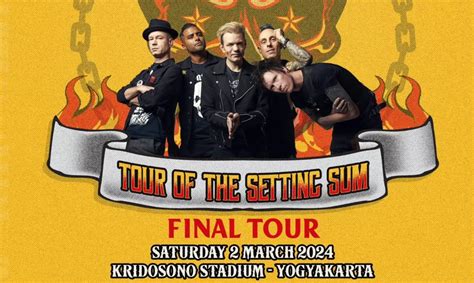 Sum 41 Bubar Jogjakarta Perlabuhan Terakhir Konser Tour Of The Setting