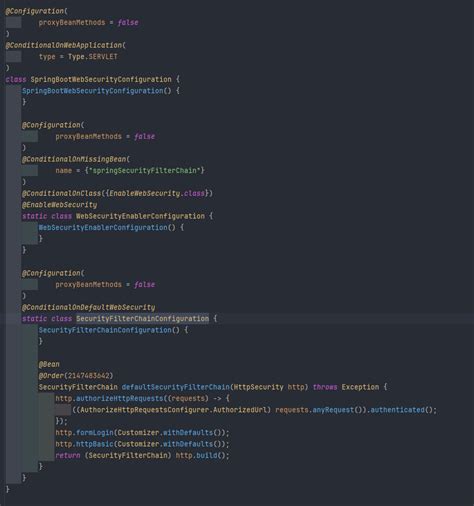 Spring Security 기본 자동 설정
