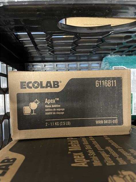 Ecolab Apex Rinse Additive Online Government Auctions Of Government Surplus Municibid