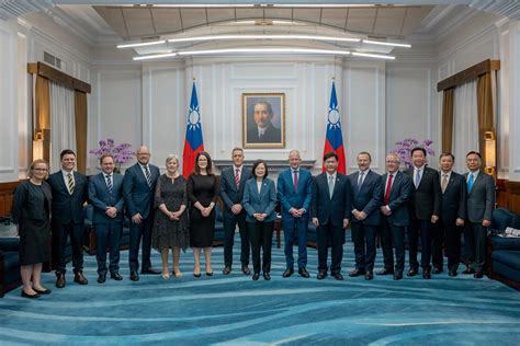蔡英文接見澳洲議員：盼支持台灣加入cptpp