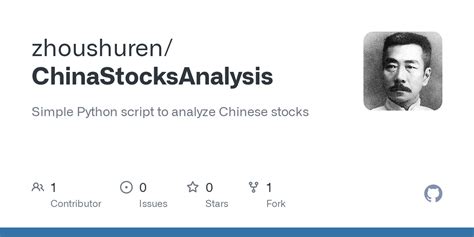 GitHub Zhoushuren ChinaStocksAnalysis Simple Python Script To Analyze Chinese Stocks