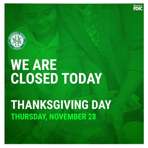 Herring Bank On Linkedin Happy Thanksgiving In Observance Of