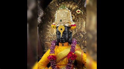 🚩श्री विठ्ठल व रुक्मिणी माता दर्शन शनिवार दि ३ जून 2023🌸नित्य पूजा 🌸 🚩
