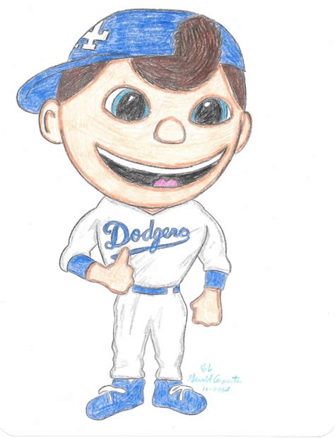 Los Angeles Dodgers Mascot The Sounds Of Baseball