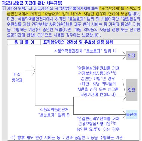 표적항암약물허가치료비보험 이제는 가입하면 손해 병용요법 급여 확대에 따른 보장 한계 명확 정리 암보험 필독 가이드