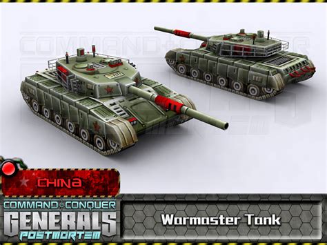 Warmaster Tank Image Postmortem Mod For Candc Generals Zero Hour Moddb
