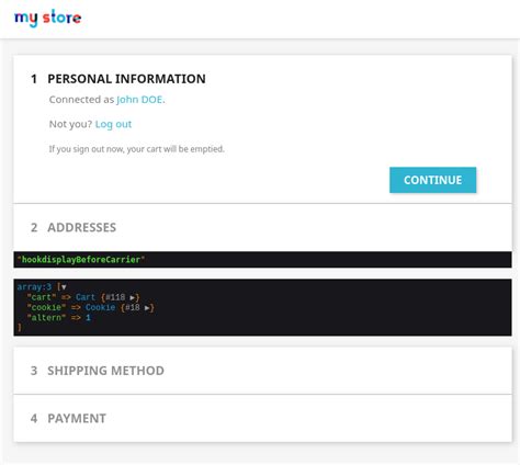 Hookdisplaybeforecarrier Bad Param · Issue 22833 · Prestashop