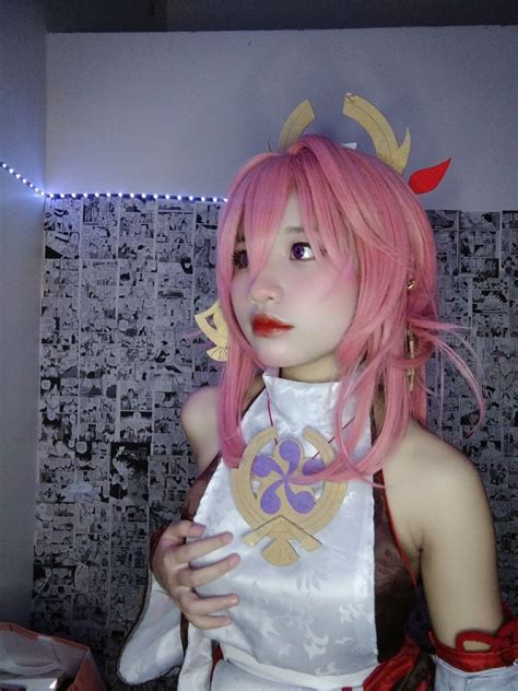 Cosplay Yae Miko Cosplay Harajuku Fashion
