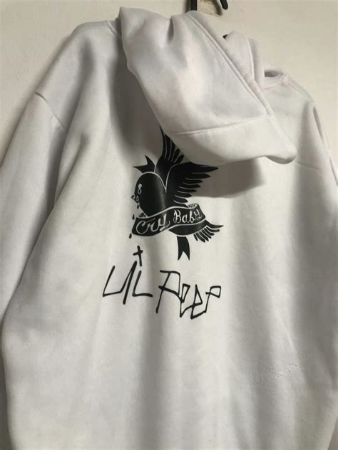 Lil Peep Lil Peep Archive Multi Logo Hoodie Grailed
