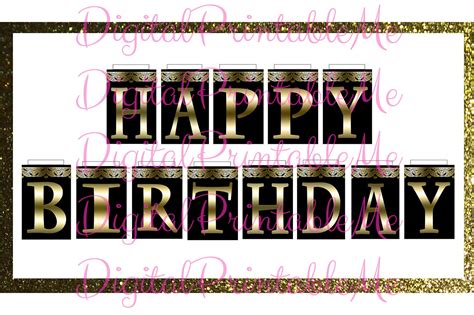 Happy Birthday Art Deco