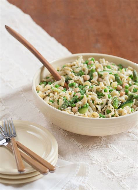 Spring Pesto Pasta Salad Fiesta Blog