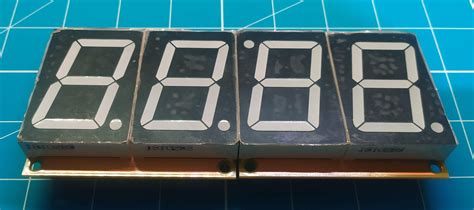 Modulo BIG SEG Display Modulo Para Control De Displays Segmentos Pulgadas Anodo Y