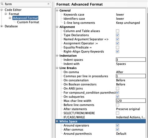 Noformat Not Working · Issue 246 · Trivadisplsql Formatter Settings · Github