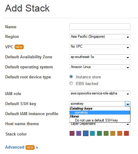 安装 Amazon Ec2 密钥 Aws Opsworks