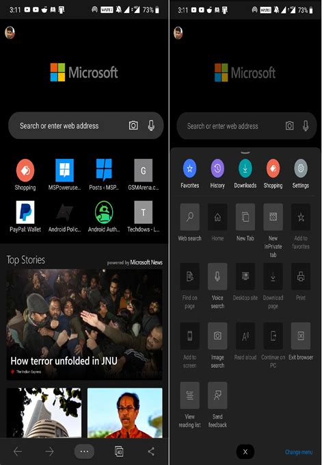 Microsoft Edge Mobile Solepoi