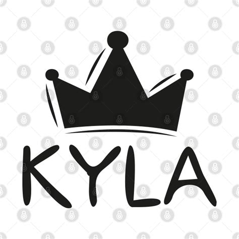 Kyla Name Sticker Design Kyla T Shirt Teepublic
