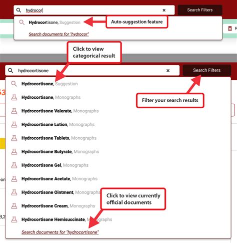 Viewing Search Results