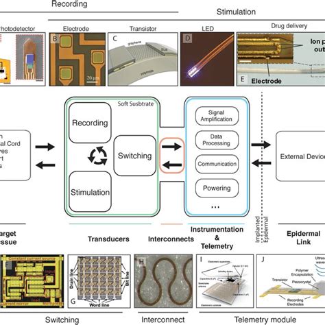 Soft Hybrid Systems For Implantable Bioelectronics Interfaces