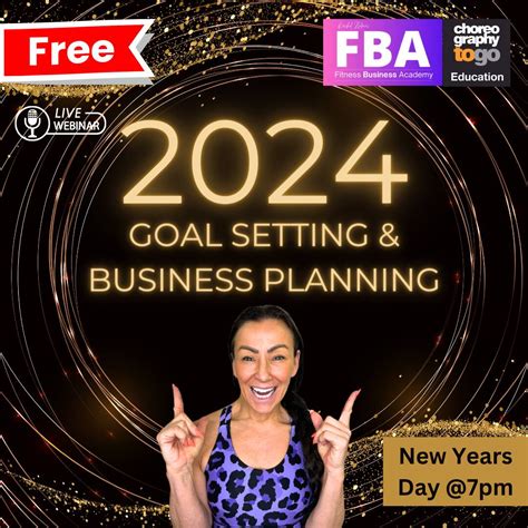 2024 Goal Setting And Fitness Business Planning Workshop Choreographytogo