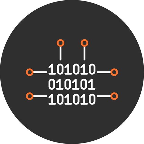 Binary Code Blue Filled Icon 37404722 Vector Art At Vecteezy