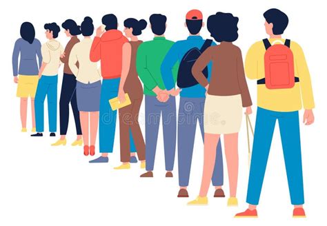 Student Queue Stock Illustrations Student Queue Stock Illustrations Vectors Clipart