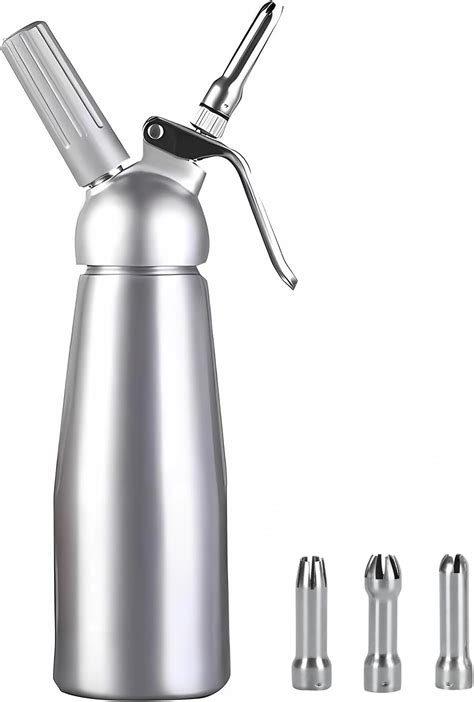 Professional Whipped Cream Dispenser Aluminum Whipped