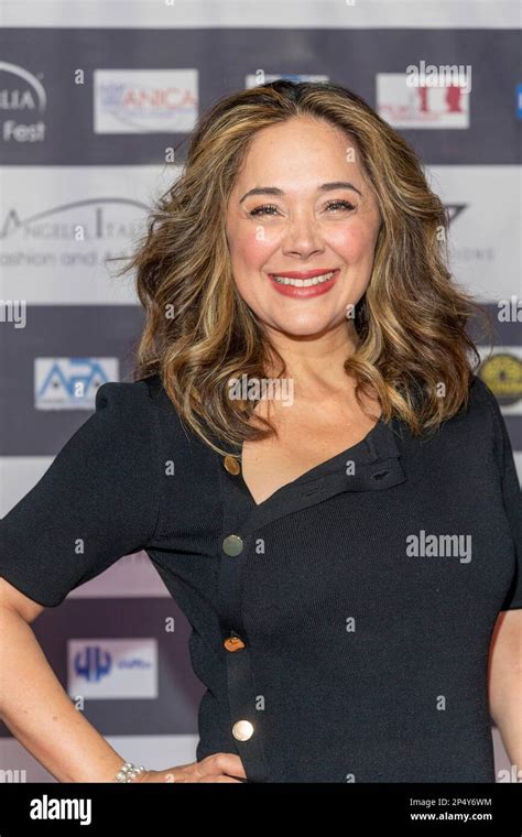 Actress Serah Henesey Attends Los Angeles Italia Film Fashion And Art