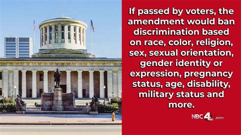 Ohio Equal Rights Amendment Would Outlaw Discrimination Void Same Sex