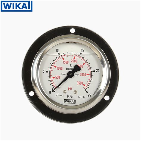 进口威卡WIKA黄铜波登管压力表耐震213 53 063 轴向前带边 G1 4B 厂家价格120元 个 其它 芜湖凯格特商贸有限公司