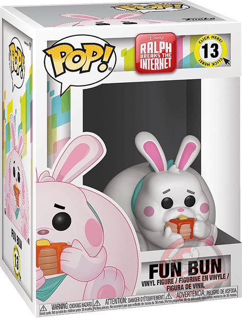 Funko Pop Disney Ralph Breaks The Internet Fun Bun Vinyl Figure