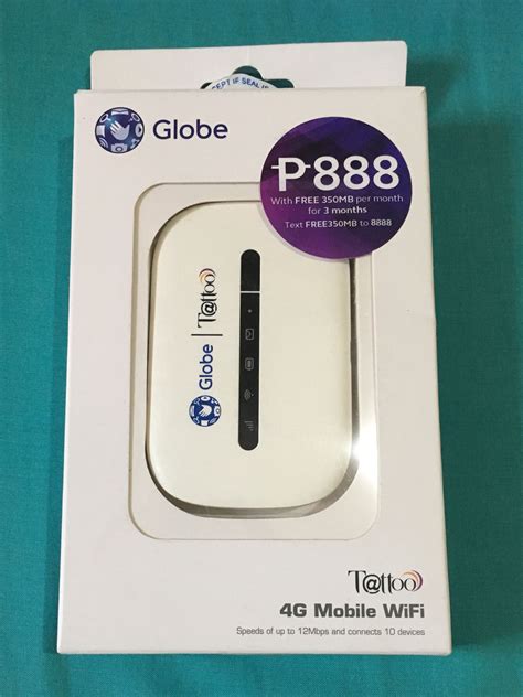 Globe Tattoo Pocket Wifi Computers Tech Office Business Technology On Carousell