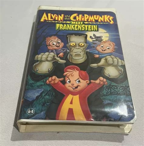 Alvin And The Chipmunks Meet Frankenstein Vhs Eur 093 Picclick Fr