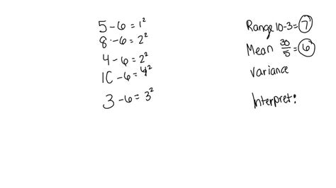 ⏩solved calculate the a range b arithmetic mean and c … numerade