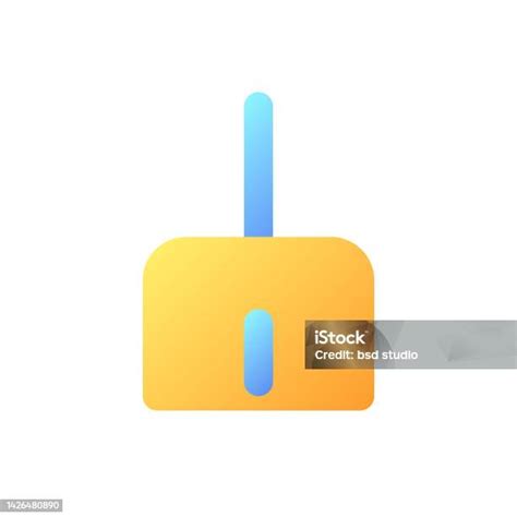 Icône Dinterface Utilisateur De Couleur Dégradé Plat Parfait Du Pixel