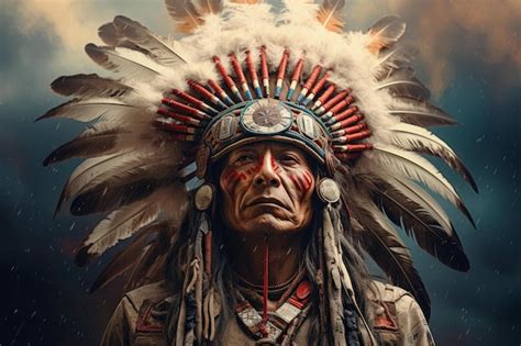 Premium Photo Intuitive Shaman Person Generate Ai