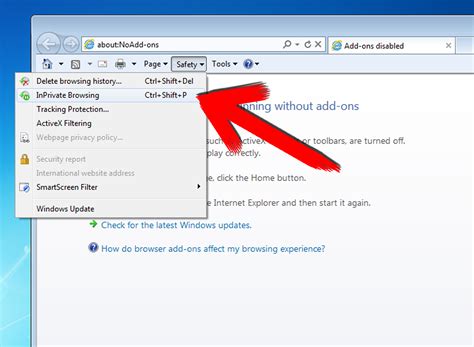 How To Browse Incognito In Internet Explorer 8 Steps