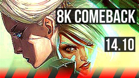 Camille Vs Riven Top 8k Comeback 70 Winrate 7 Solo Kills Tr